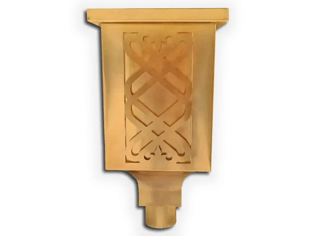 The Chancellor Square Conductor Head | Leader Head | KM Sheet Metal