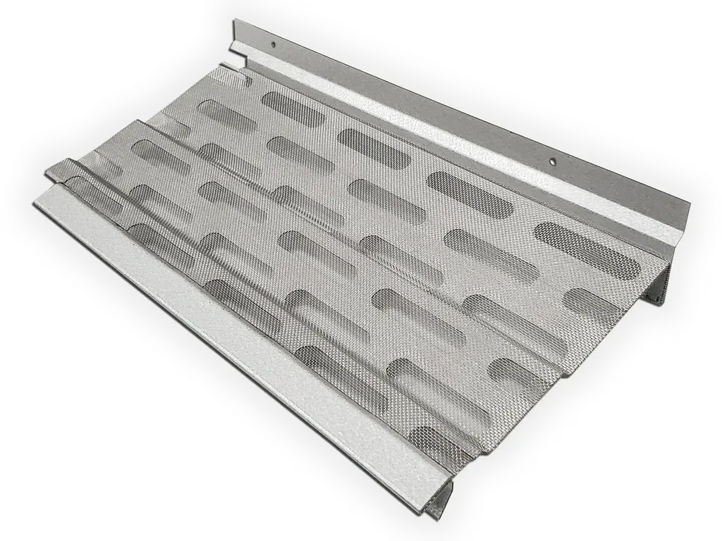 KM Galvalume Plus Gutter Screen | KM Sheet Metal