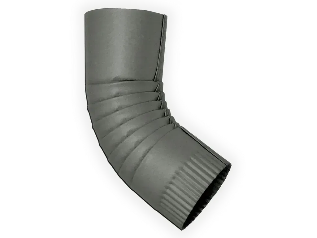 Plain Round Bonderized Steel - Paint Grip Elbow | KM Sheet Metal