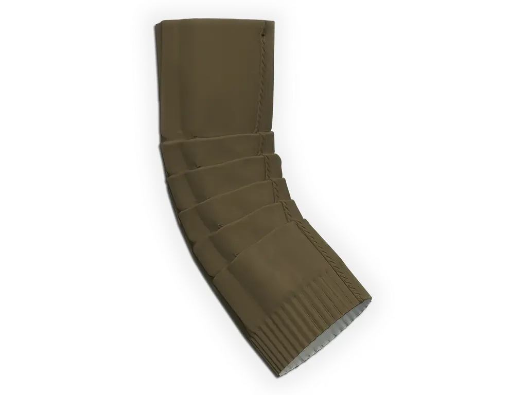 Round Corrugated Kynar Steel Elbow | KM Sheet Metal